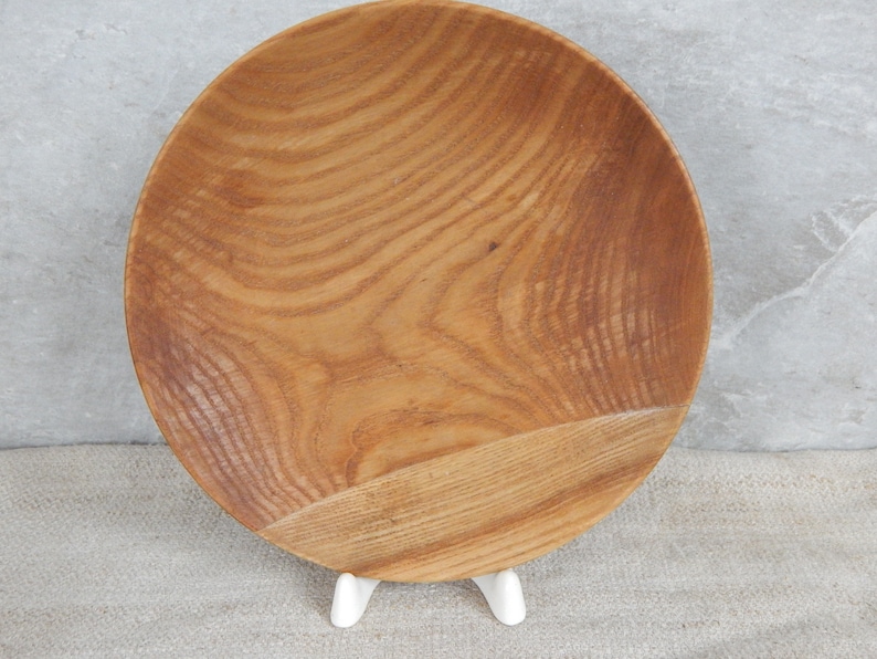 Wood Bowl Rustic Wood Serving Platter Handmade - Etsy
