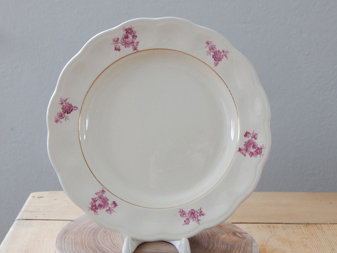 Scandinavian Vintage Old Gustavsberg Sweden Flint Porslin DEKOR 53 Cake ...