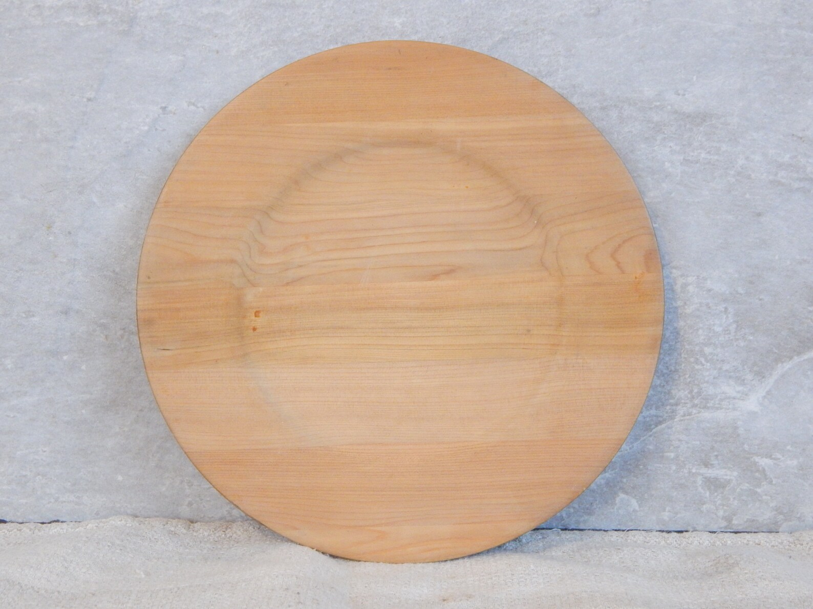 Set of 2 Juniper Wood Cake Plate Rustic Wood Serving Platter Handmade ...