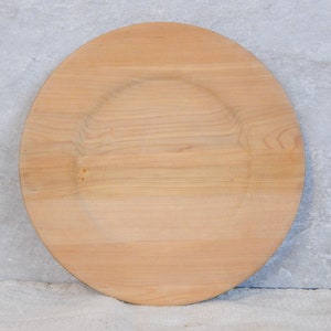 Set of 2 Juniper Wood Cake Plate Rustic Wood Serving Platter Handmade ...