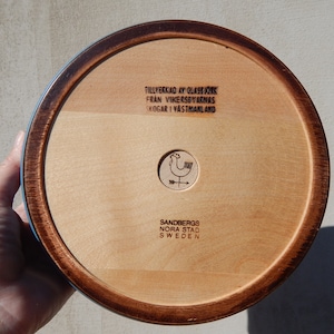 Set of 2 Sandbergs Nora Stad Sweden Scandinavian Vintage Bowl Made in ...