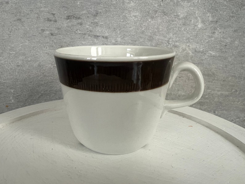 Set of 2 Rorstrand Sweden KOKA Brown Coffee Cup Scandinavian Vintage by ...