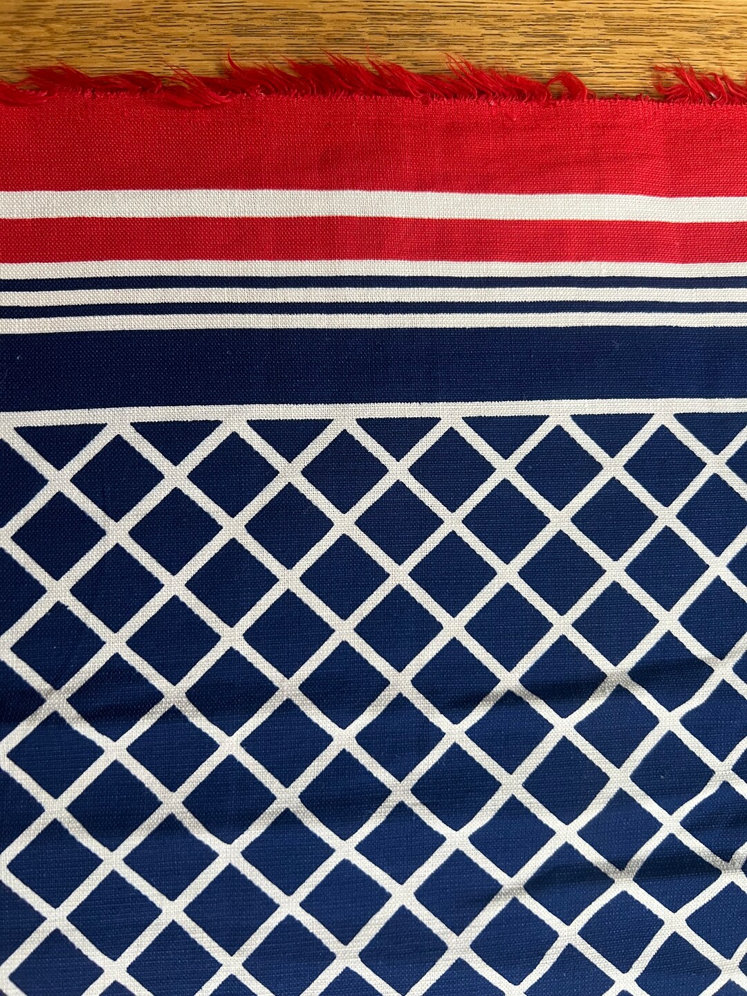 Estonian Vintage KREENHOLM Fabric Retro Fabric Textile, 1970-s Measures ...