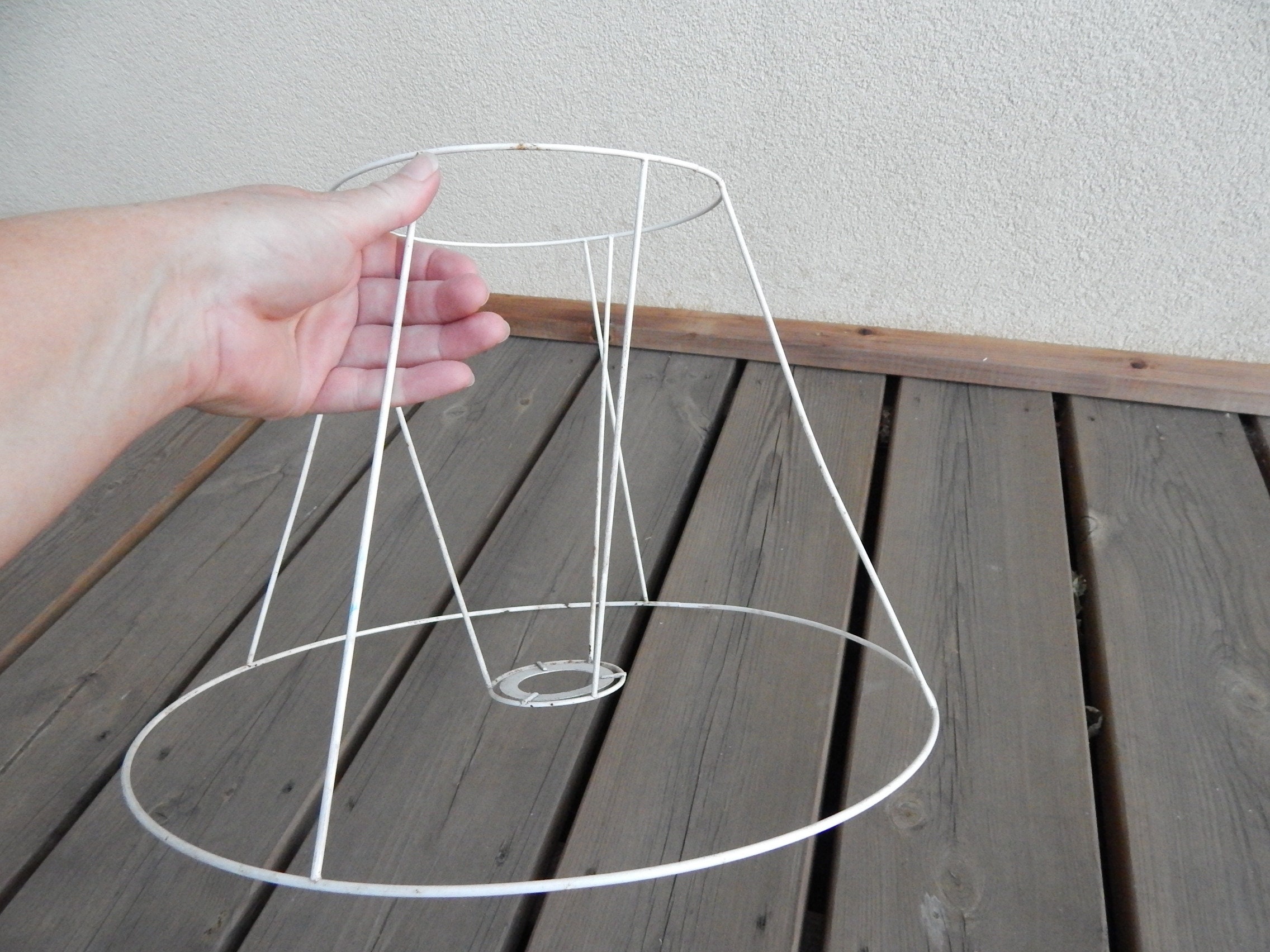Scandinavian Vintage Lamp Shade Frame Wire Frame Wireframe - Etsy