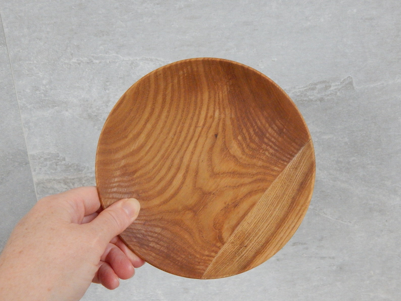 Wood Bowl Rustic Wood Serving Platter Handmade - Etsy