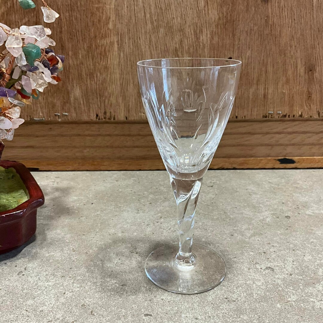 Stuart Crystal shell Pattern Sherry/port Glass - Etsy