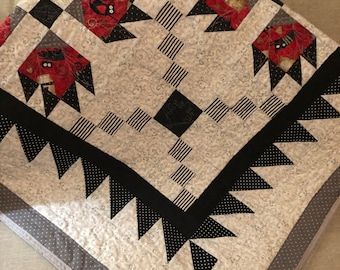 Sawtooth Star Quilt - Etsy