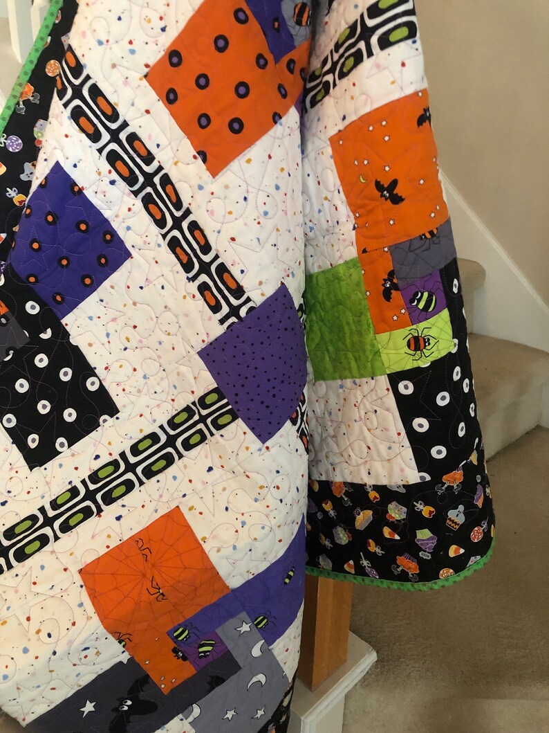 Halloween Quilt - Etsy