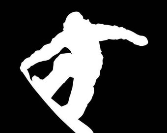 Snowboard sticker | Etsy