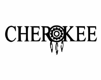 Cherokee decal | Etsy