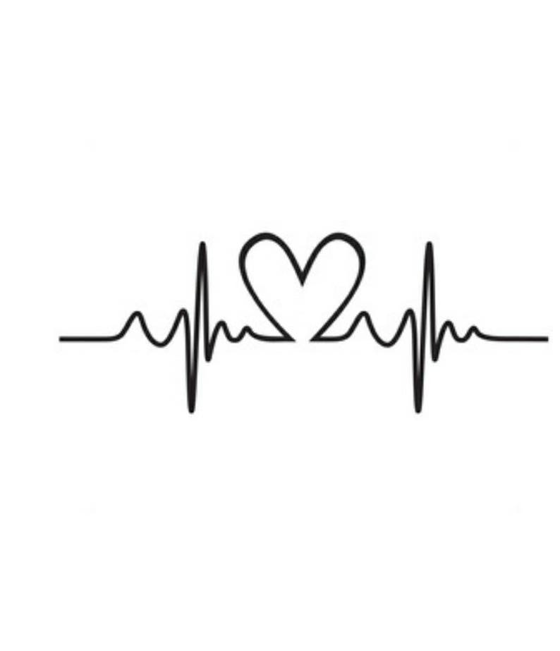 Sale Ekg Heart Yeti Decal Die Cut Vinyl Car Decal Sticker Etsy