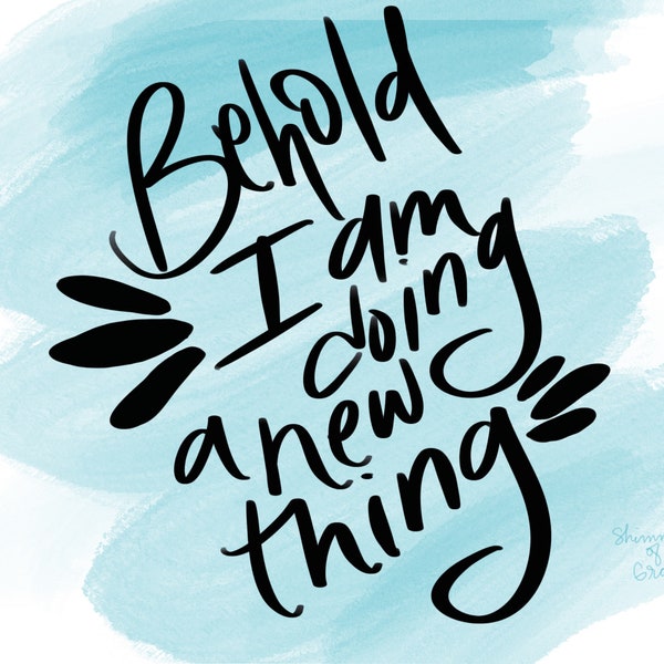 Doing a New Thing - Etsy