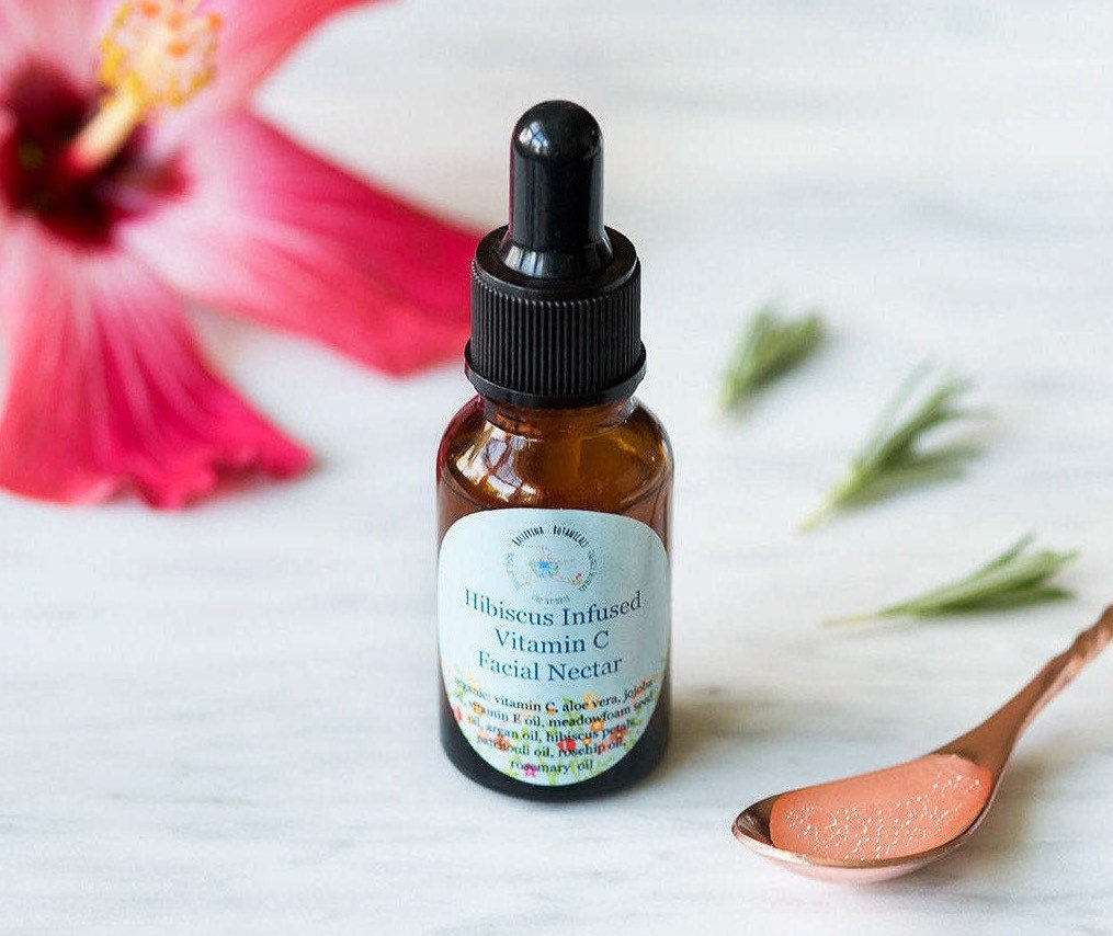 Organic Vitamin C Serum | With Hibiscus, Rosehip & Rosemary | Anti ...
