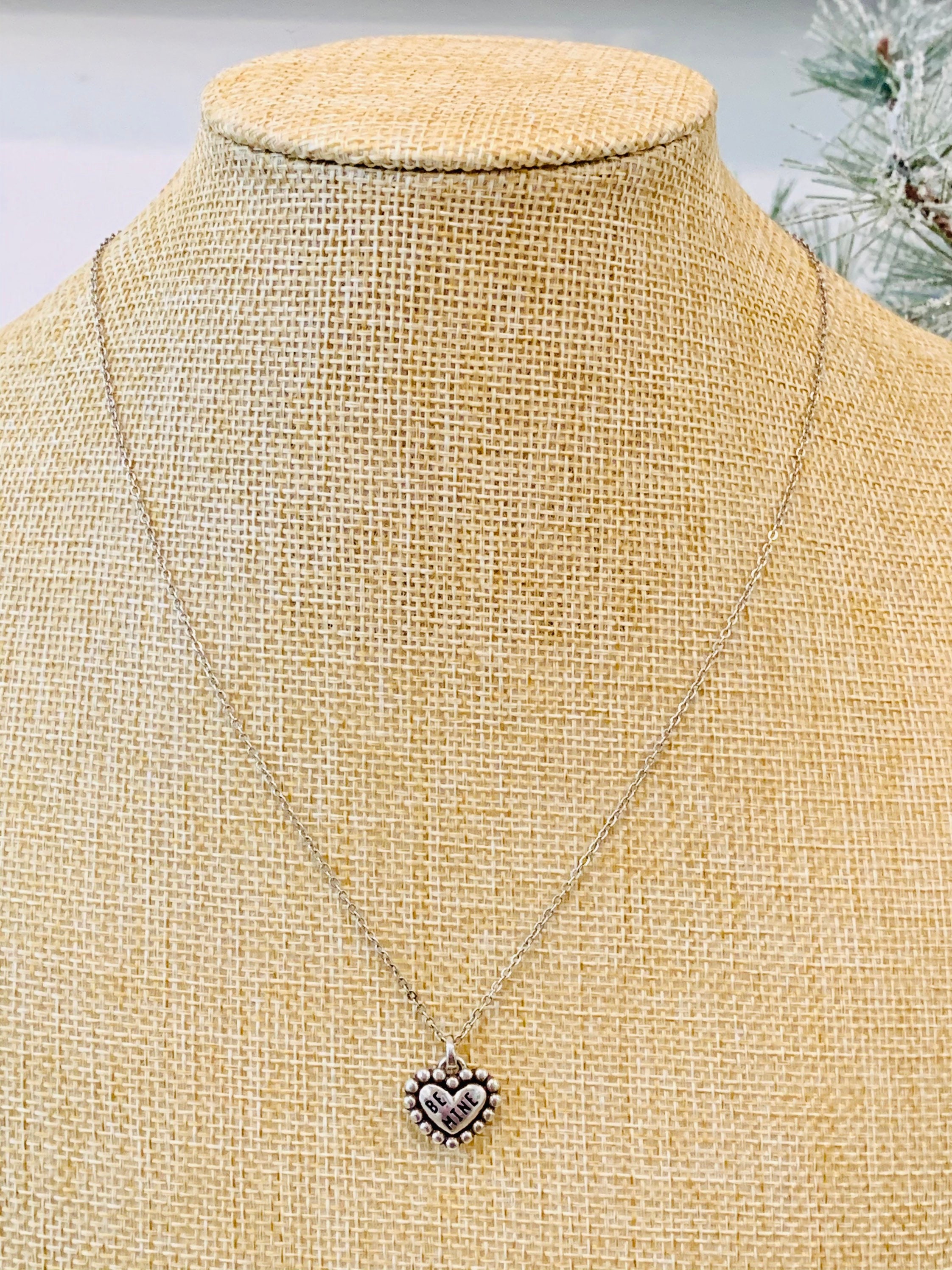 Vintage Brighton Silver Tone Be Mine and | Etsy