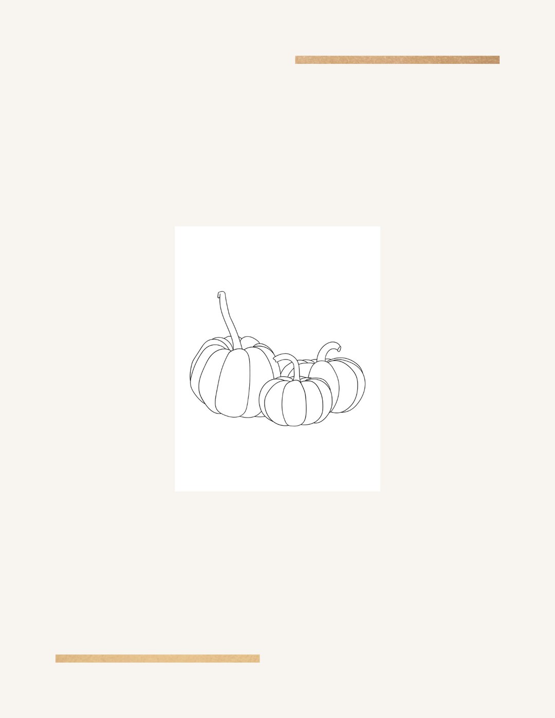 Autumn Coloring Page Pumpkin Coloring Page Fall Coloring Page Halloween ...