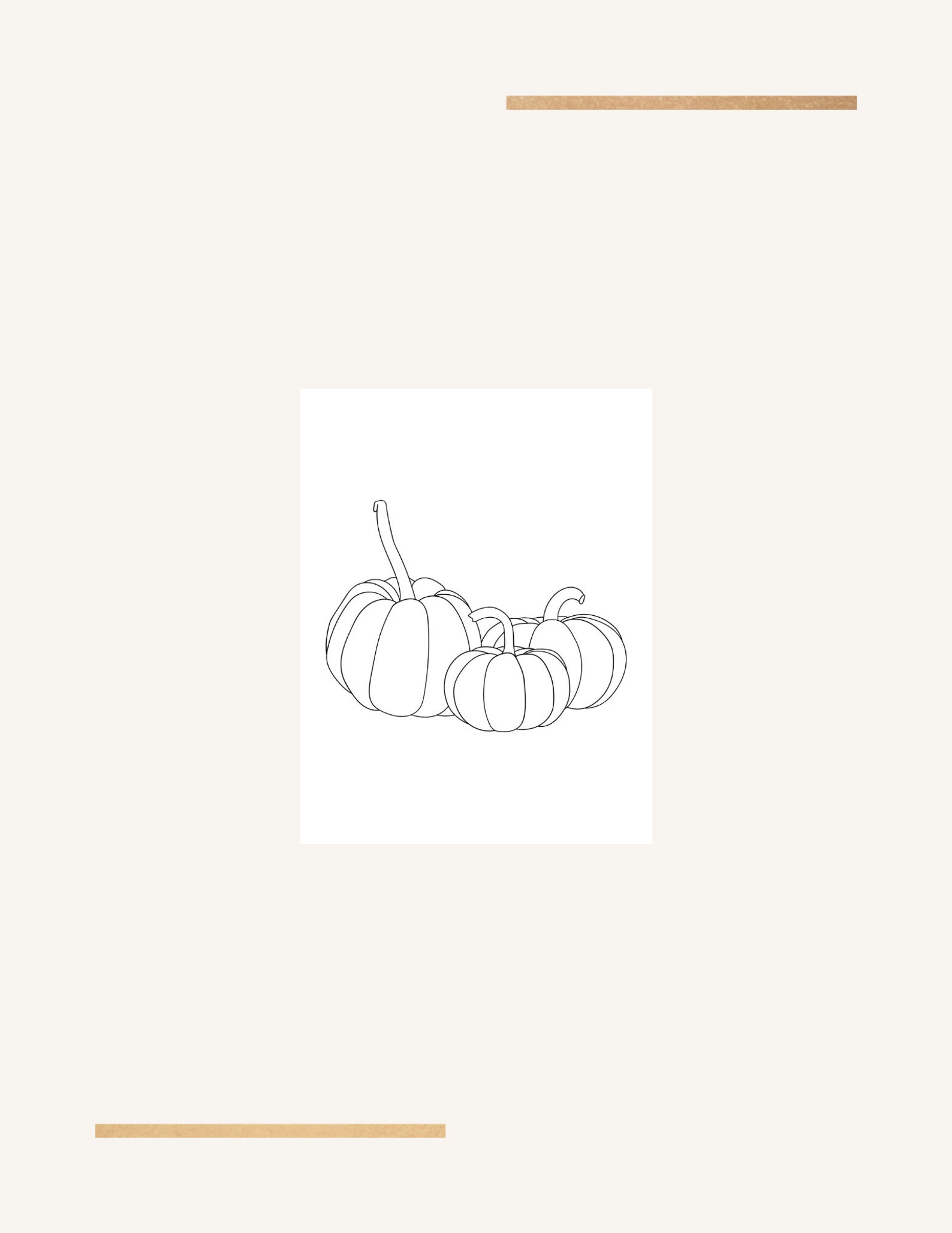 Autumn Coloring Page Pumpkin Coloring Page Fall Coloring Page Halloween ...