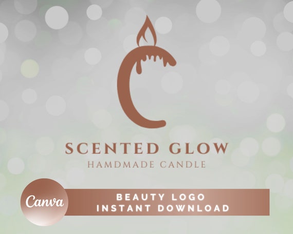 Candle Logo Design Candle Maker Logo Logo Creation - Etsy