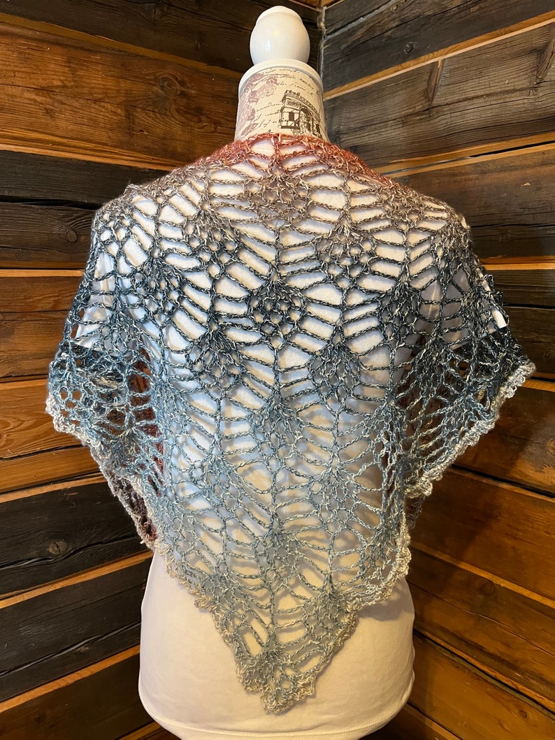 Handmade Lightweight Crochet Shawl - Etsy