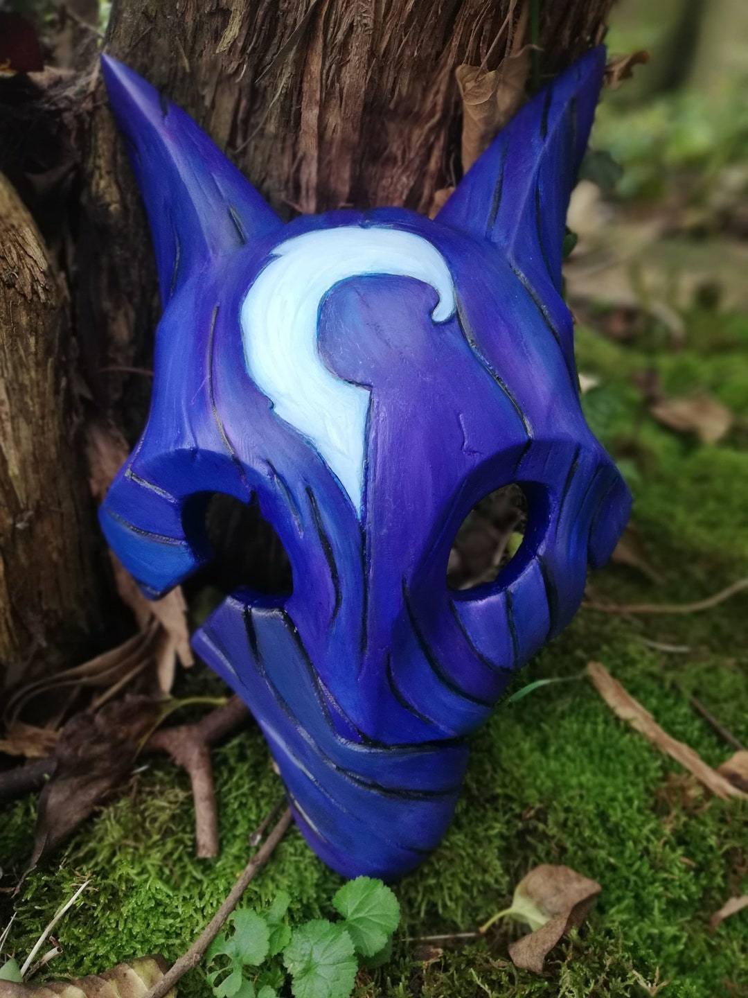 Mask Inspired by Kindred Person (wolf) From League of Legends Game - Etsy