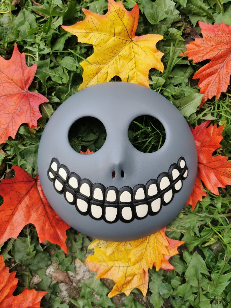 The Nightmare Before Christmas Masks Life Size Cosplay - Etsy