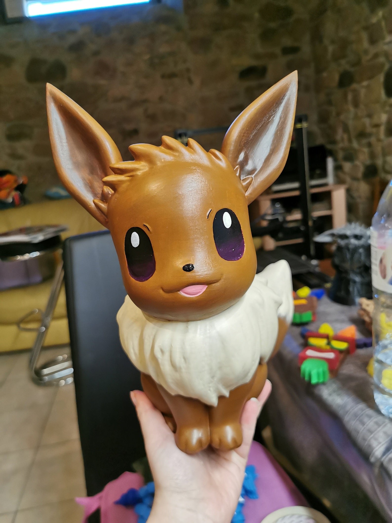 Eevee Life Size Pokemon Figure - Etsy