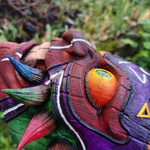 Majora's Mask Hannya Style to Hang on the Wall, Japanese Mask, Oni ...