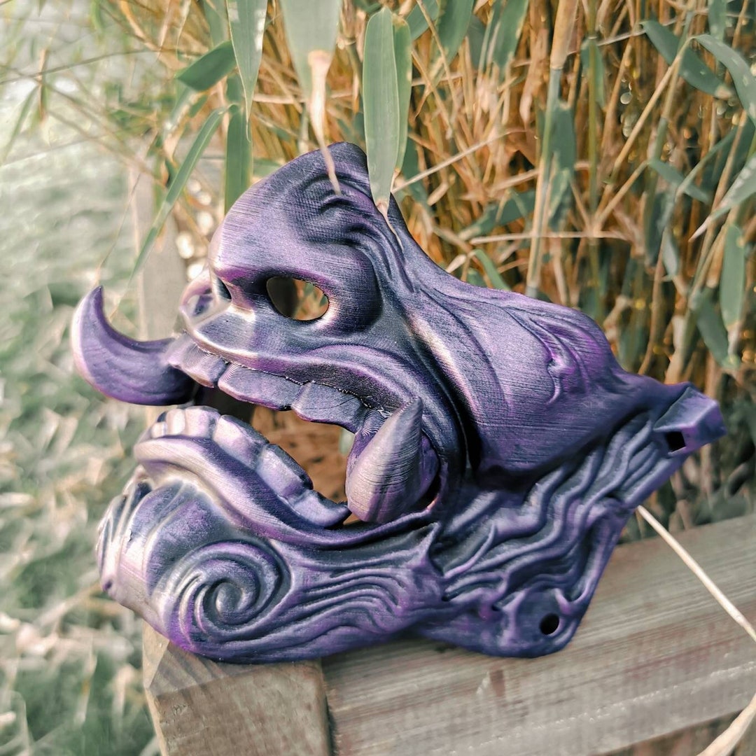 Mempo Mask, Samouraï Mask - Etsy