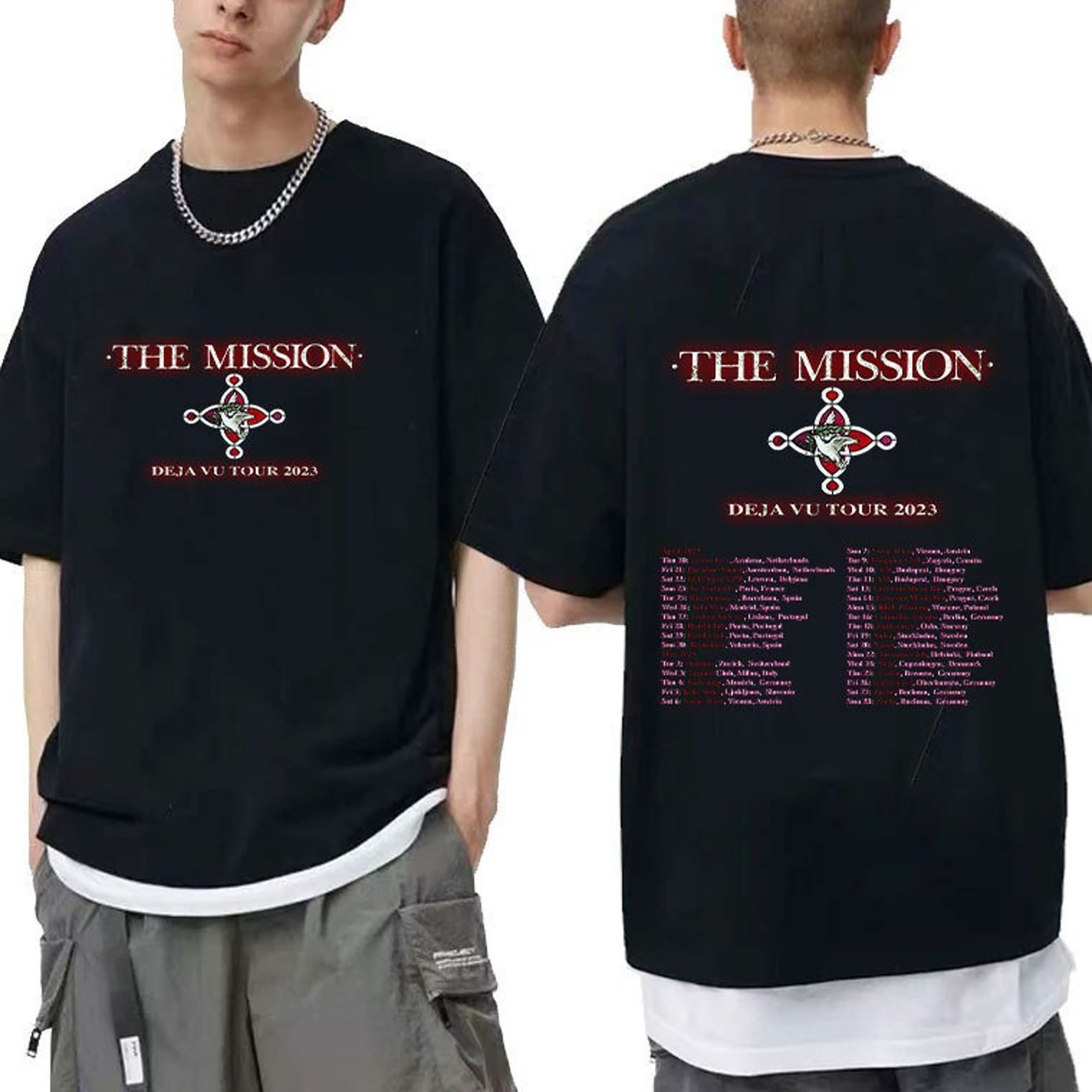 The Mission Deja Vu Tour 2023 Shirt, The Mission Band Concert 2023 Shirt