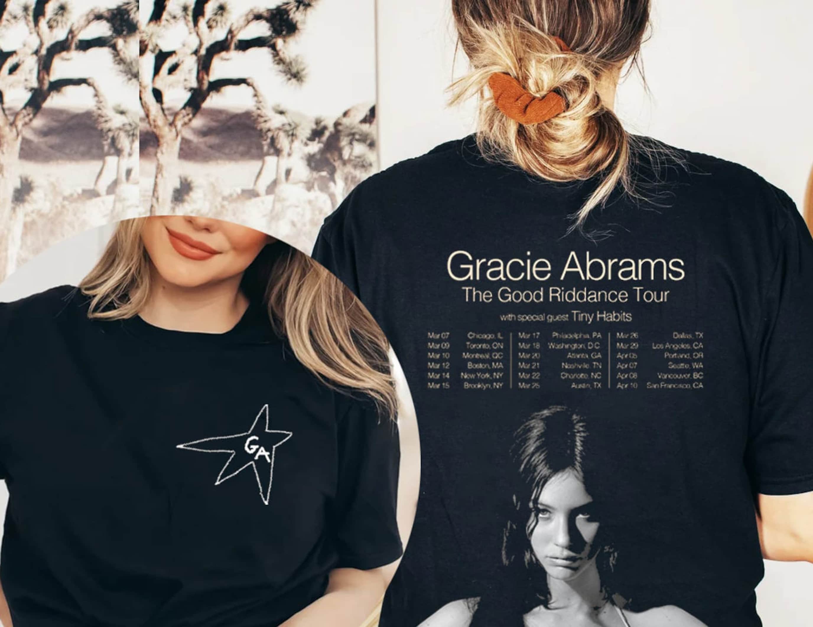 Gracie Abrams The Good Riddance Tour Tee, Gracie Abrams Shirt, The Good ...