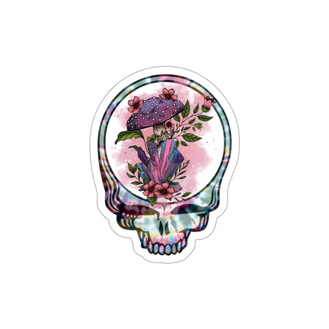 Die-cut Sticker, Vinyl Indoor Outdoor. Stealie, Grateful Dead ...