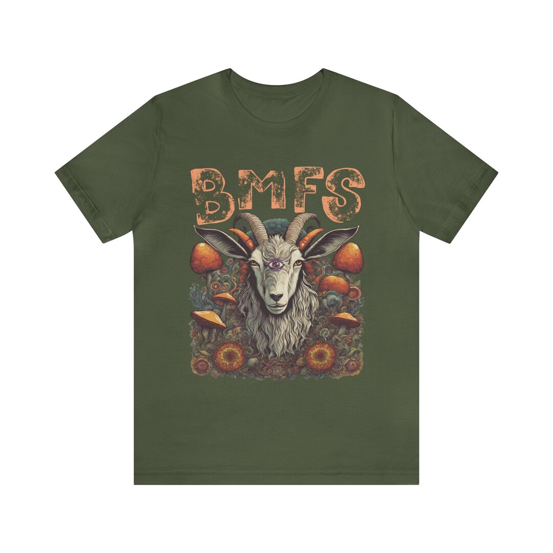Billy Strings, BMFS Trippy Mushroom, Billy Goat Unisex Jersey Short ...