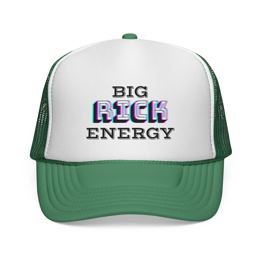 Big Rick Energy Trucker Cap, Goose Band Festival Hat, Unisex Lot Show ...