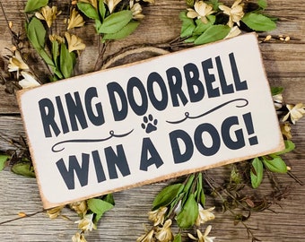 Funny Doorbell Sign - Etsy