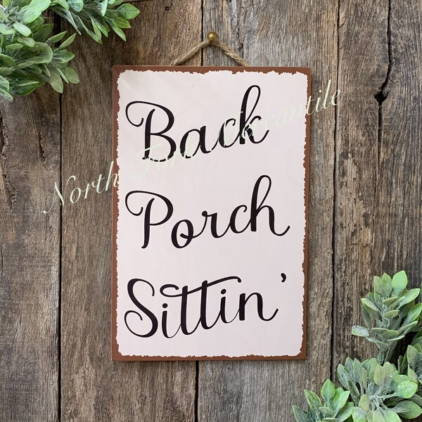 Back Porch Signs - Etsy
