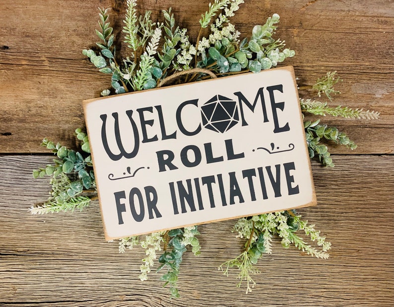Welcome Roll for Initiative D&D Gift Dungeons and Dragons - Etsy