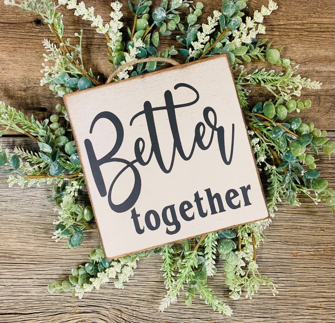 Better Together, Birthday Gift, Girlfriend Gift, Boyfriend Gift, Just ...