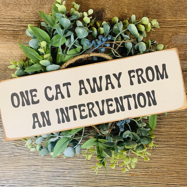 Cat Sign - Etsy
