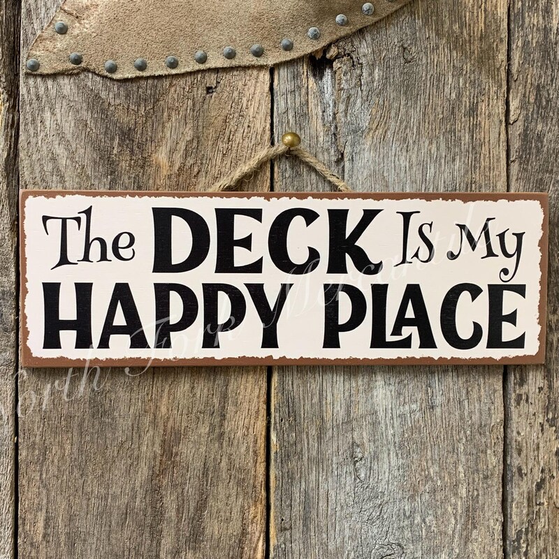 Deck Sign - Etsy