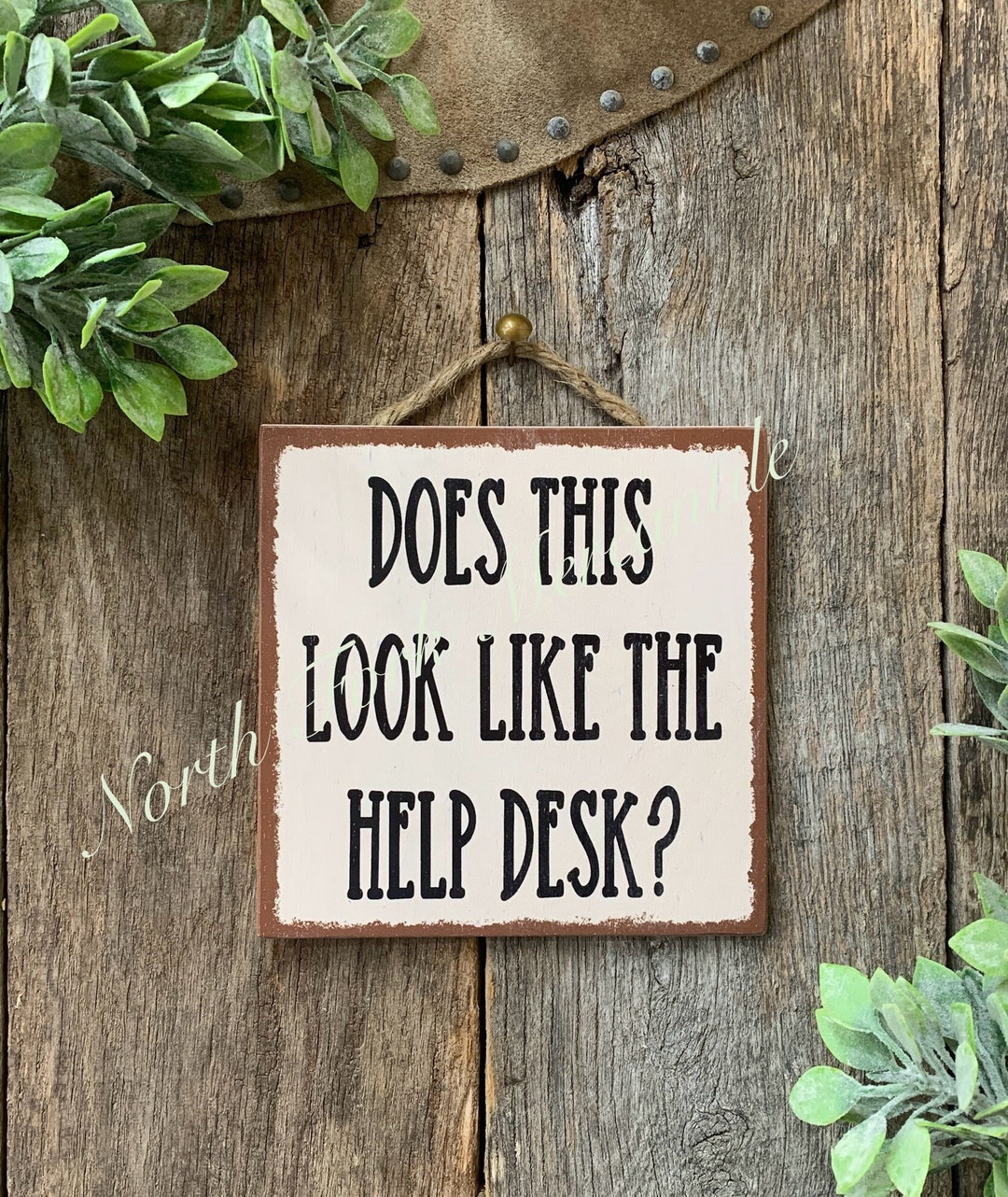 Does This Look Like the Help Desk, Office Decor, Office Sign, Office ...