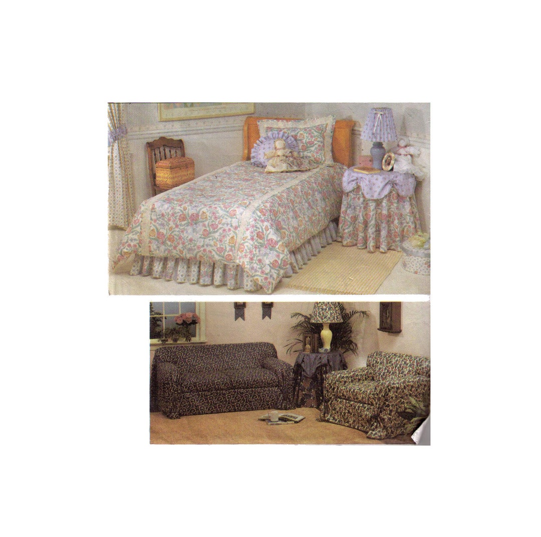 Simplicity 9800, Sewing Pattern, Home Decor Pattern, Sofa Throw Pattern ...