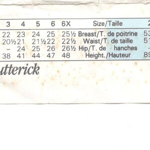 Butterick 6932 Children's Girls Boys Vest, Top, Shorts & Pants Sewing ...