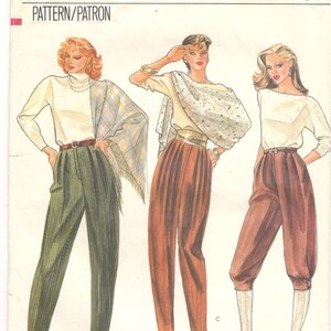 Vogue 8146 Sewing Pattern, Misses' Knickers and Pants. Size 8. - Etsy