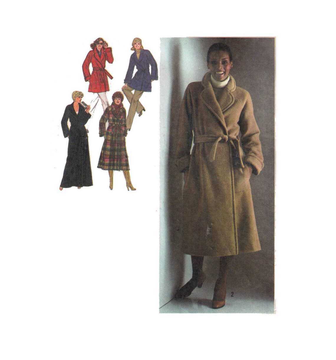 Simplicity 9183 70s Sewing Pattern Size 8 Women's Pea - Etsy Canada