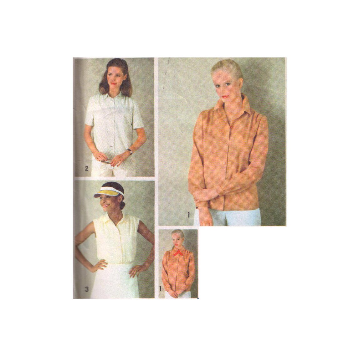 Simplicity 8959, Sewing Pattern, Size 16 Women's Blouse Pattern ...