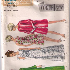 Vogue 6968 Sewing Pattern Size 16 Bust 36 Hips 38 - Etsy