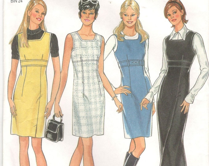 New Look 6550 Sewing Pattern, Misses' Dress, Size 6-16, Uncut and FF - Etsy