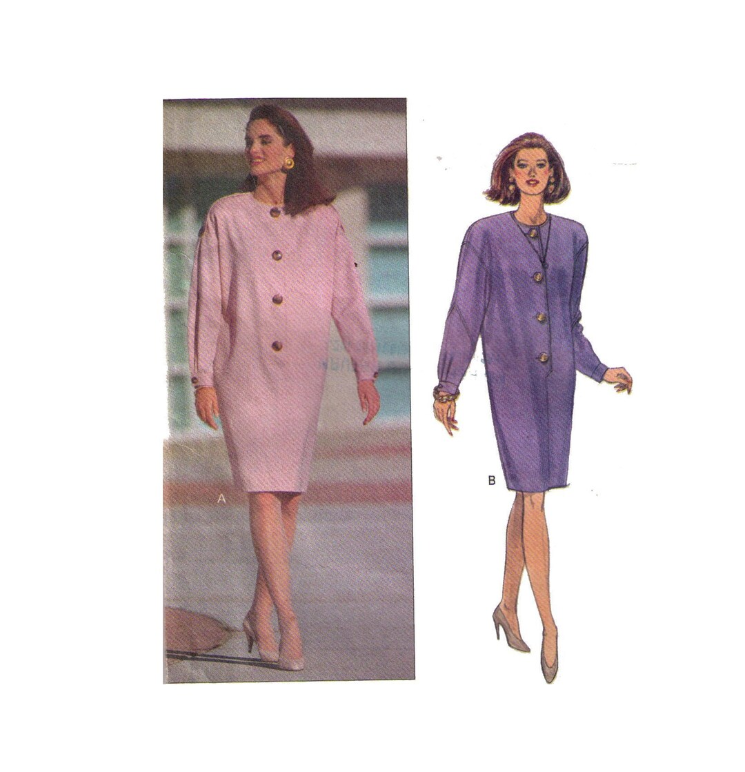 Butterick 4157, 90s Sewing Pattern, Size 18 Women's Tapered Loose ...