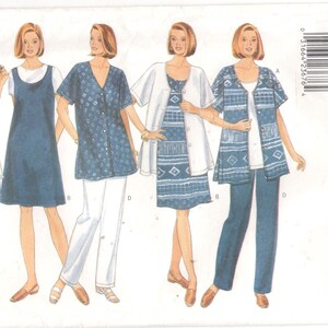 Butterick 4512 Sewing Pattern, Misse' Maternity Shirt, Dress, Top ...