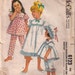 Mccall's 6123 60s Sewing Pattern Size 5 Girl's - Etsy
