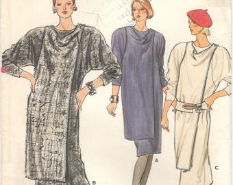 Simplicity 5482 Sewing Pattern, Misses' Jiff Pullover Dress or Top ...